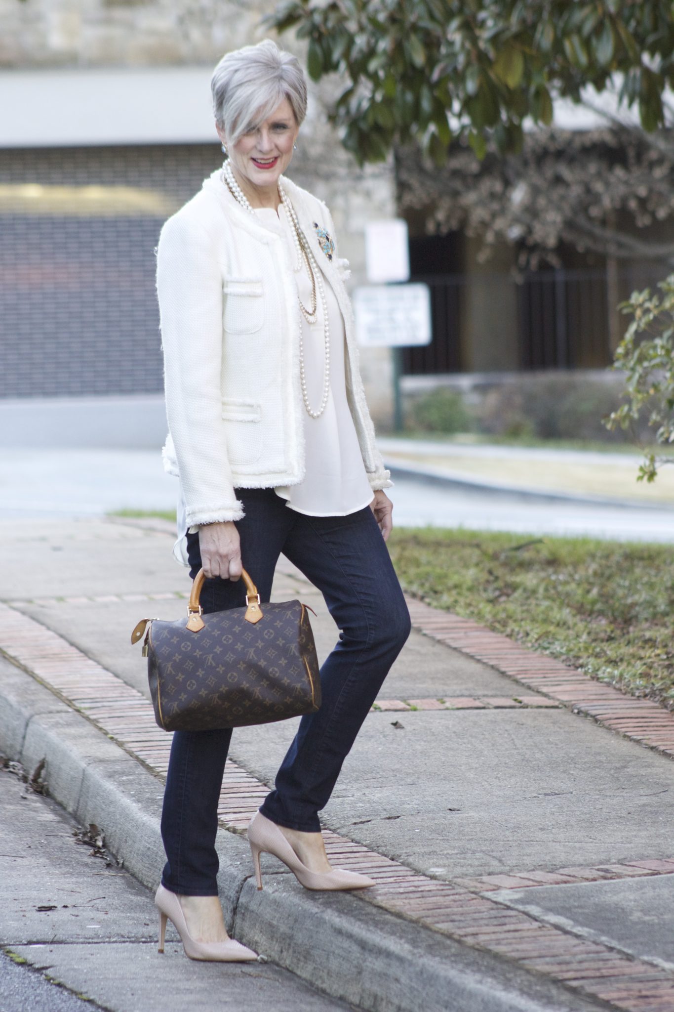 how to wear blue jeans - Style at a Certain Age