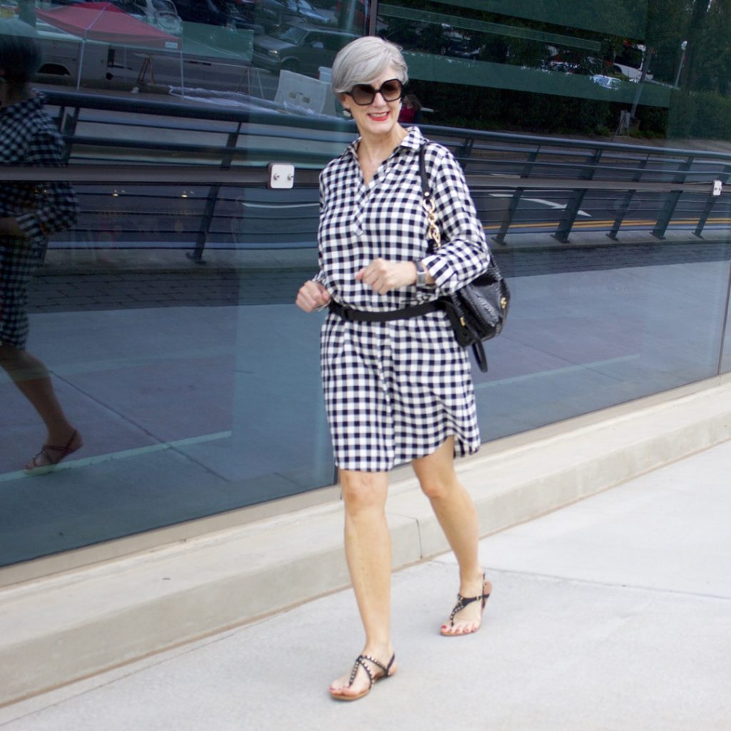 gingham style - Style at a Certain Age