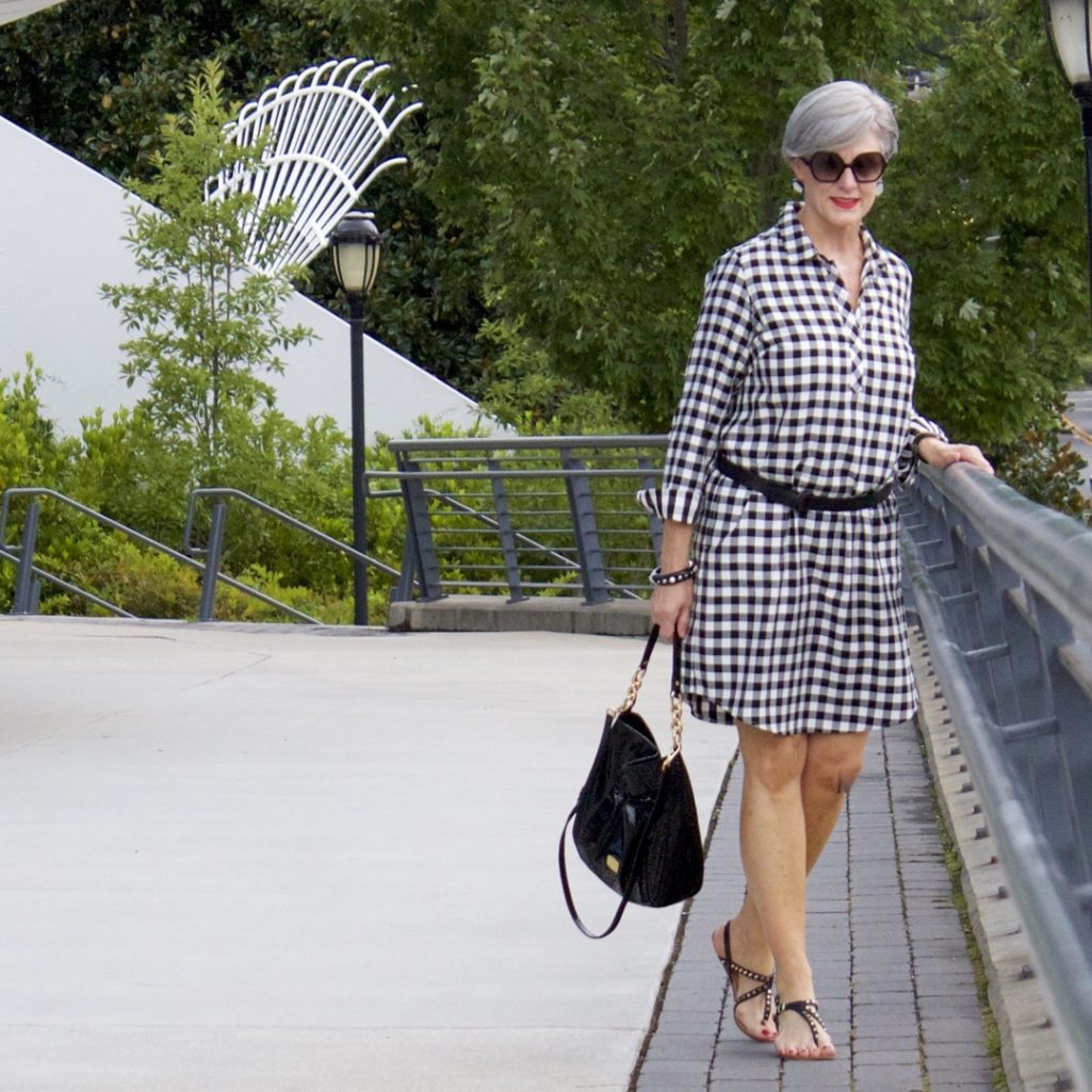 gingham style - Style at a Certain Age