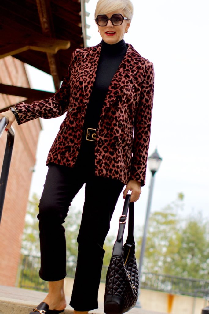 how to wear leopard - Style at a Certain Age