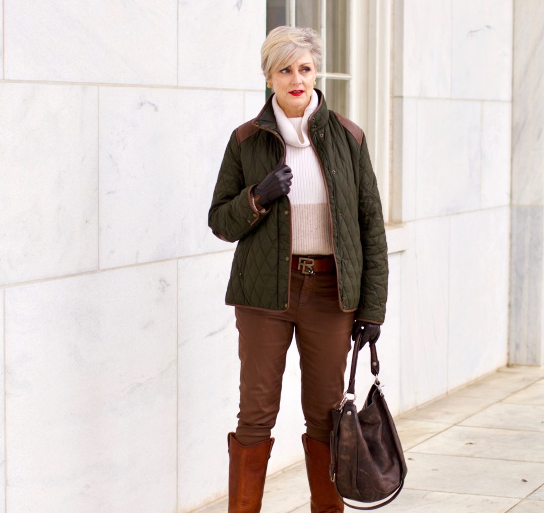 timeless classic | quilted field jacket - Style at a Certain Age