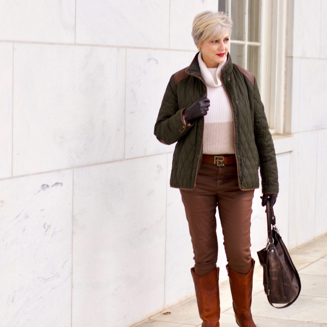timeless classic | quilted field jacket - Style at a Certain Age