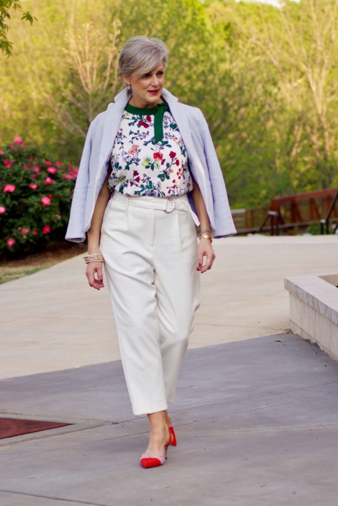 How I wear patterns for spring and summer: mix and match patterns