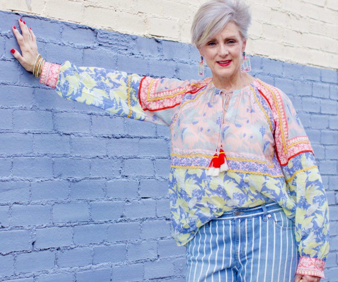 How I wear patterns for spring and summer: mix and match patterns