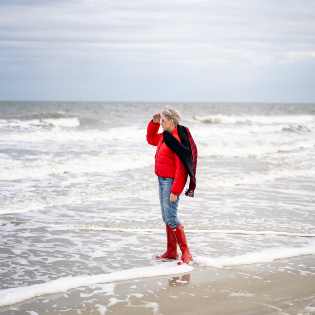 what to wear to the beach in winter - Style at a Certain Age