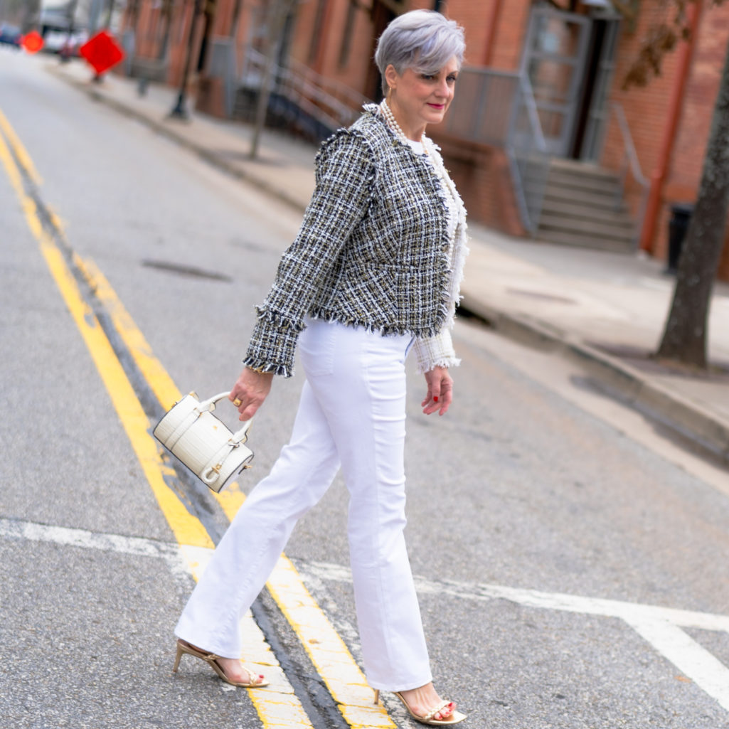 Spring fashion color trends come and go but not this timeless jacket