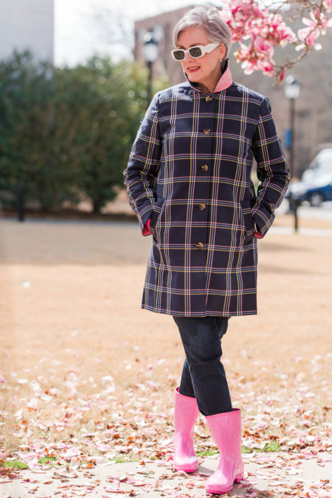 Talbots has One of the Best Women's Raincoats of 2022