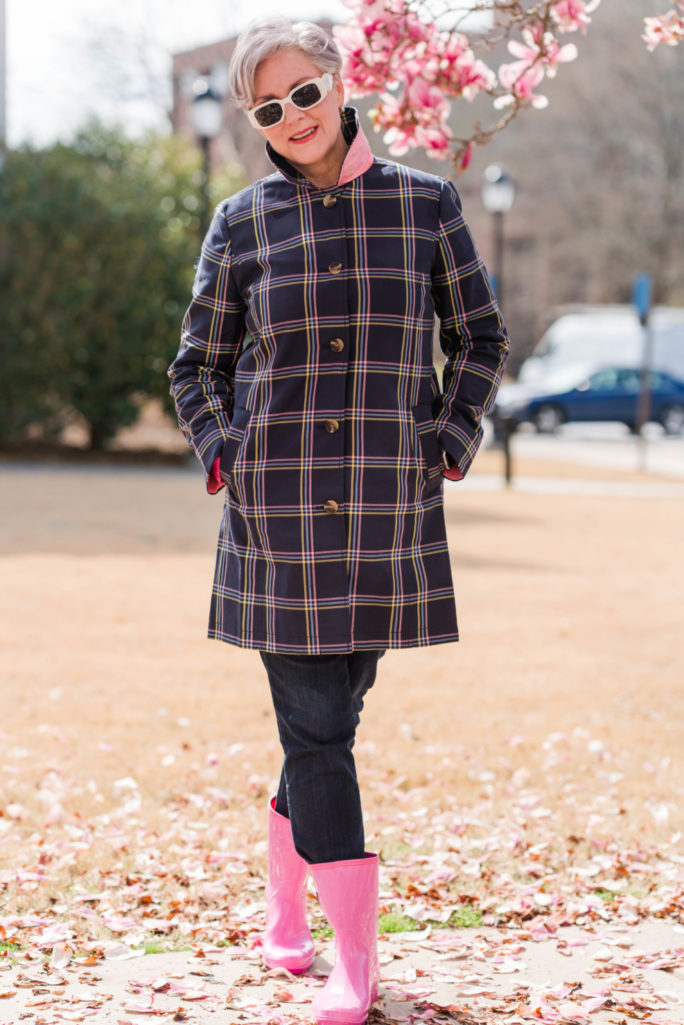 Talbots has One of the Best Women's Raincoats of 2022
