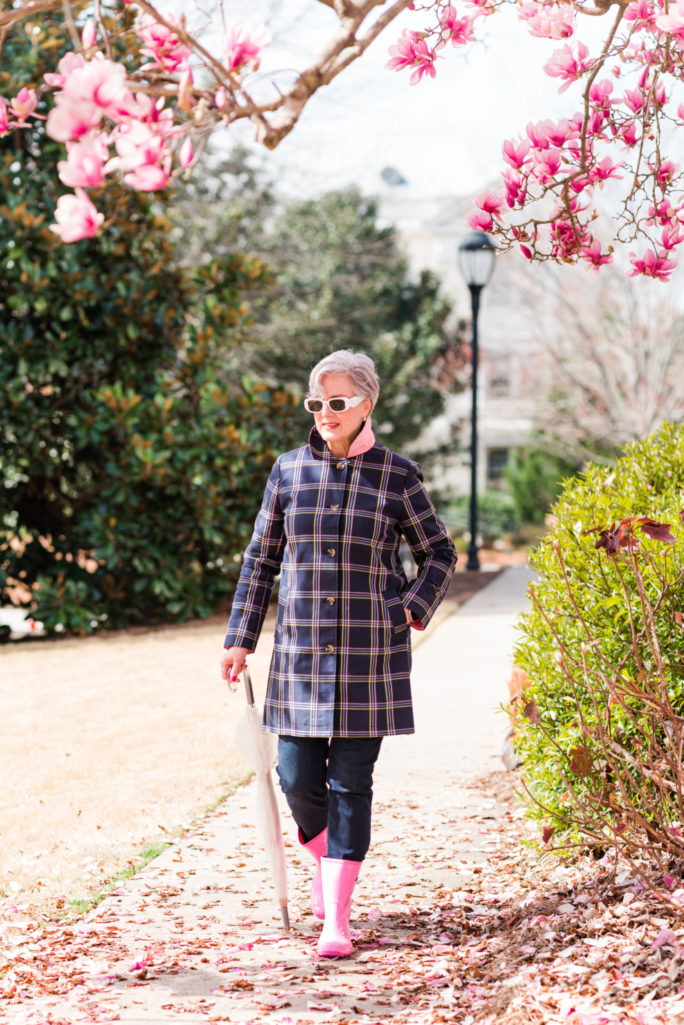Talbots has One of the Best Women's Raincoats of 2022