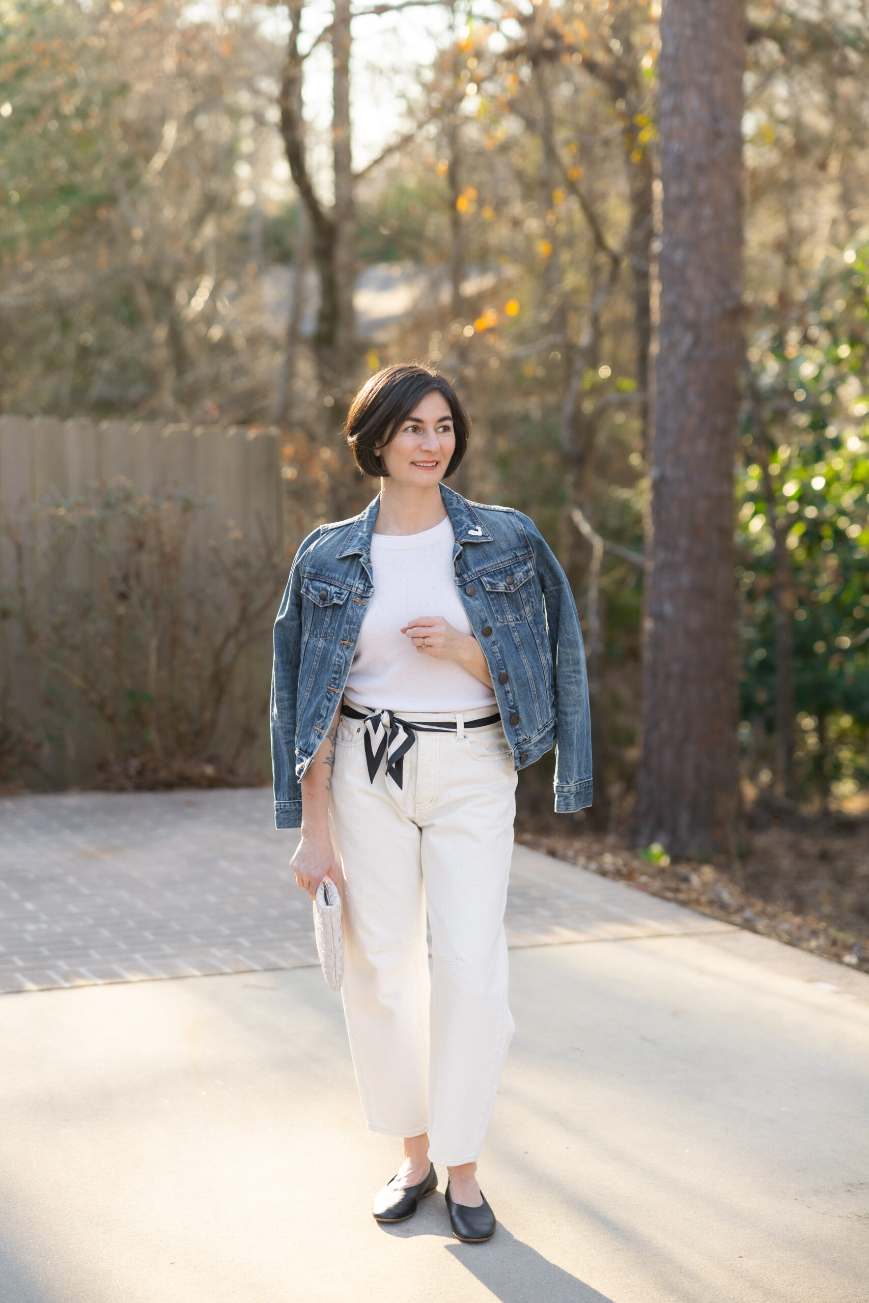 White Denim: Your Spring Wardrobe Essential