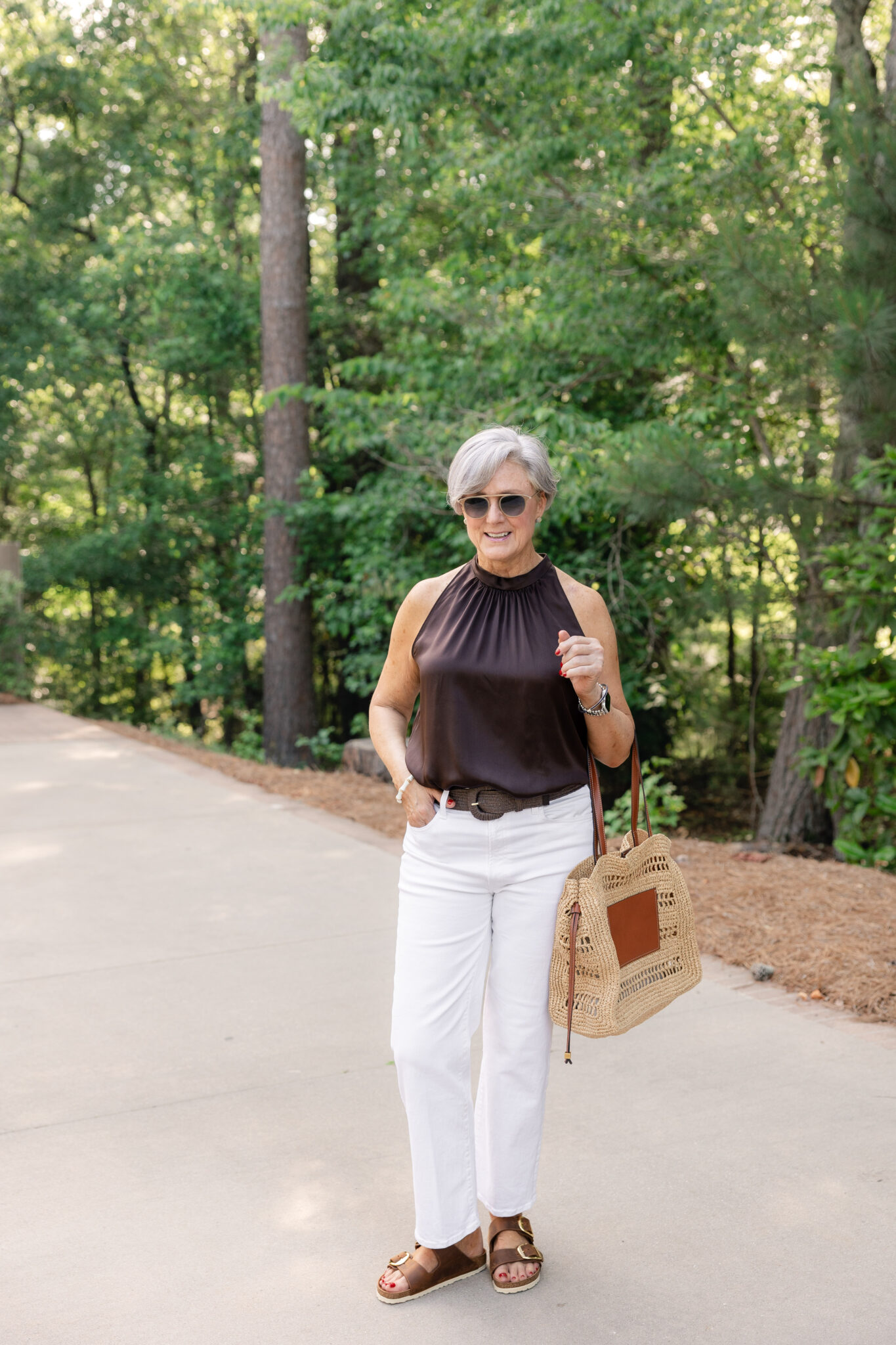 Vacation Outfit Inspiration for Women Over 50: Chic Looks for Travel ...