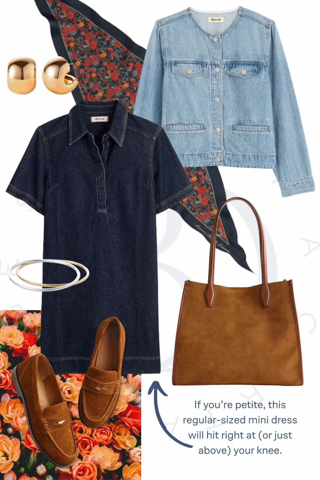 Double Denim for Petites – 10 Fresh Ways to Style the Trend