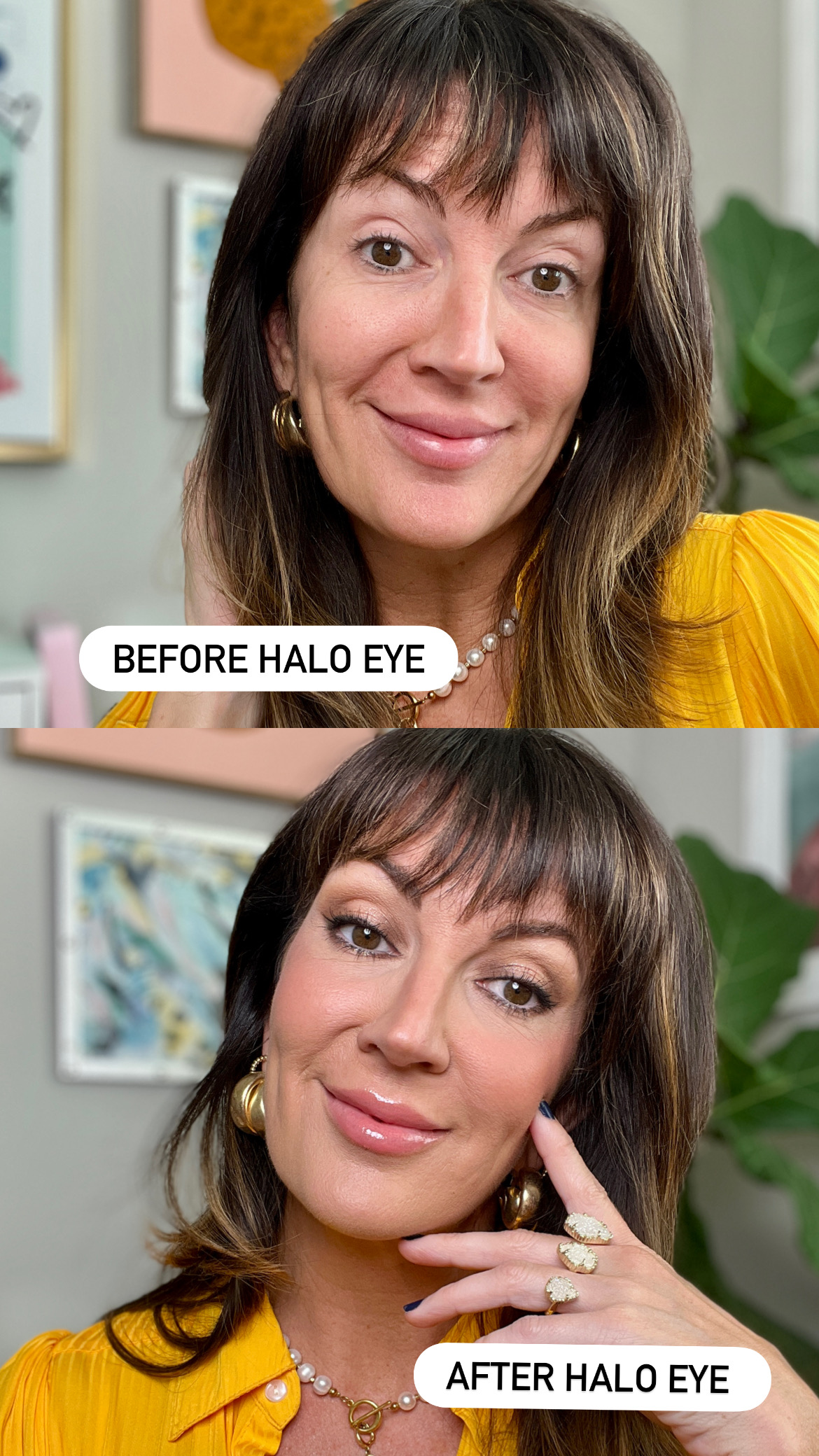 How to Create the Halo Eye Makeup Look for the Holidays