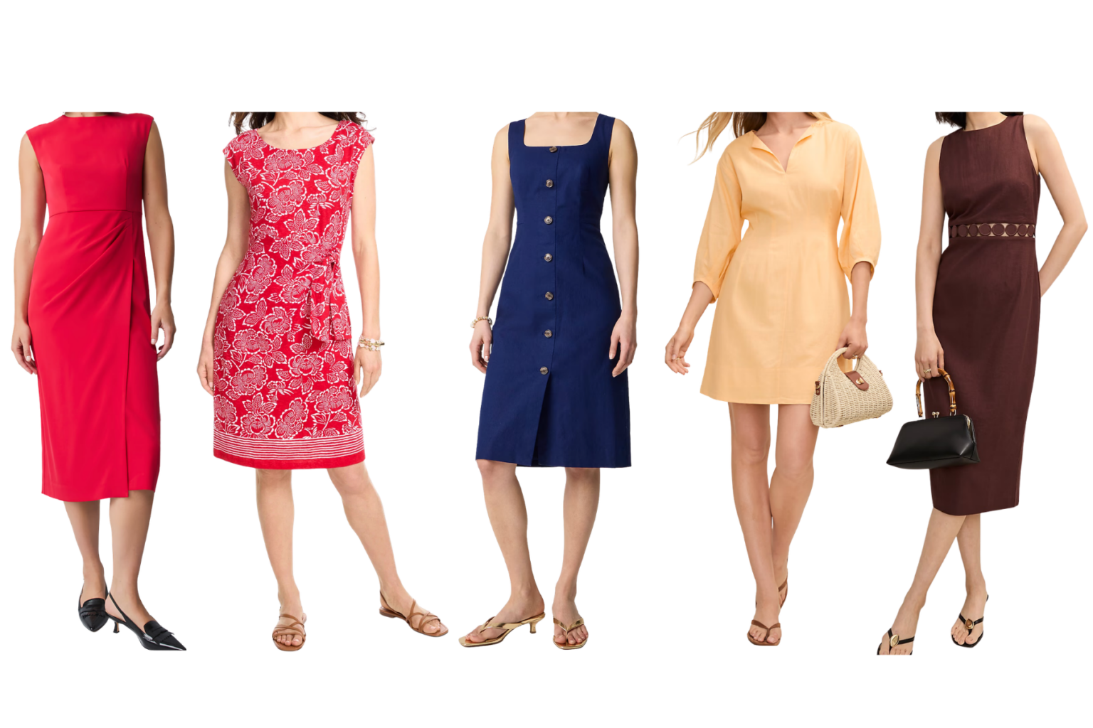 Petite Summer Dresses: How to Style a Sheath Dress
